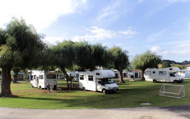 Kawhia Camping Ground | Full Service Camp | New Zealand